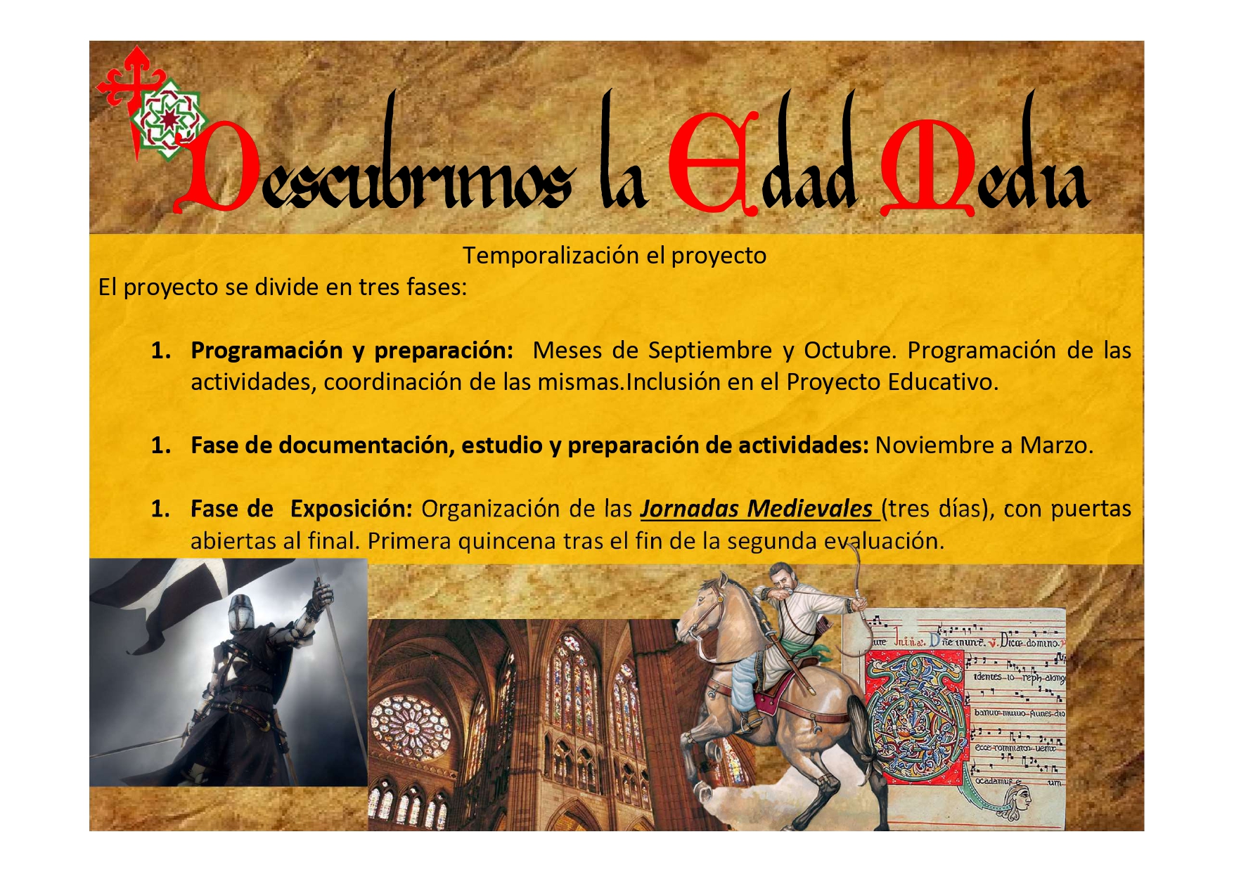 Proyecto de Innovación Educativa Descubrimos la Edad Media